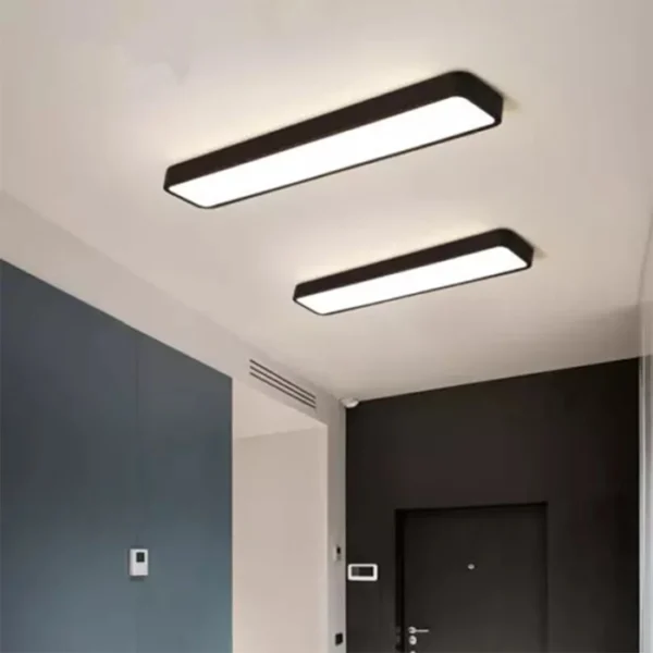 Panou Led Birou, 48W, 4320LM, 6500K, 1200X200X55, Negru, Fucida ...